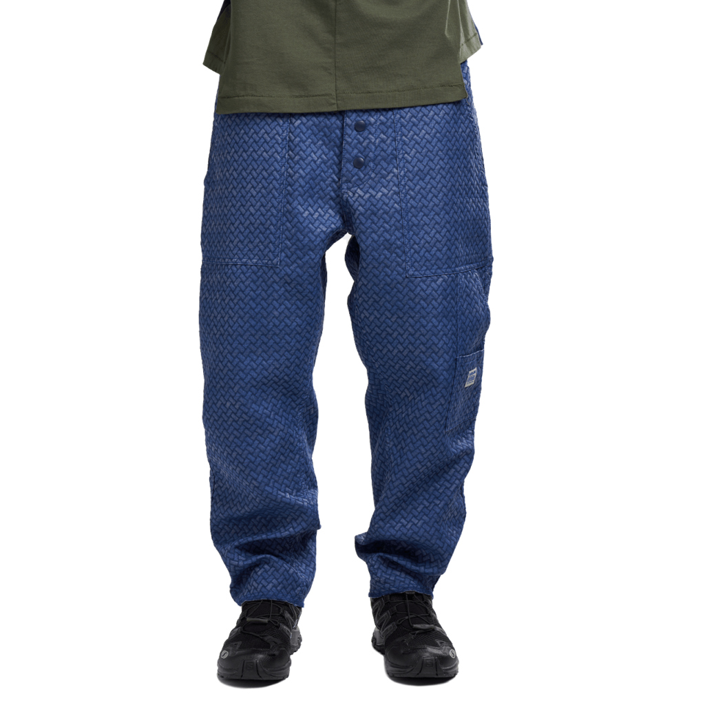 Block Denim Inside-Out Pants - Fortune WWD