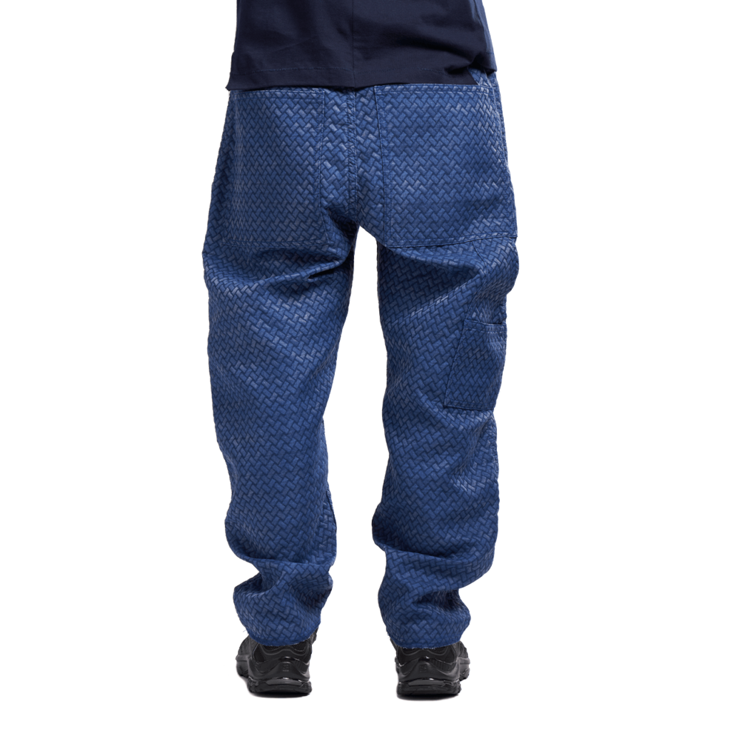Block Denim Inside-Out Pants - Fortune WWD