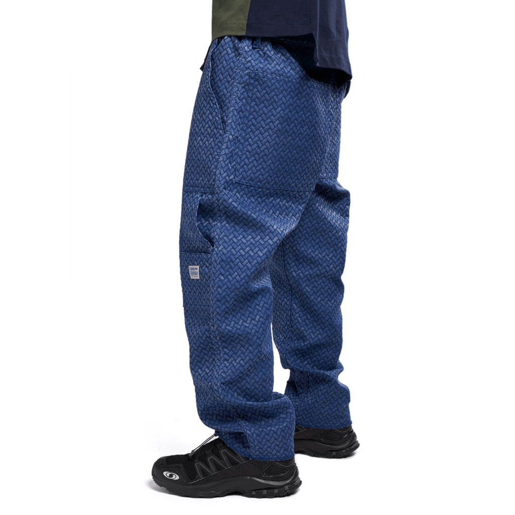 Block Denim Inside-Out Pants - Fortune WWD