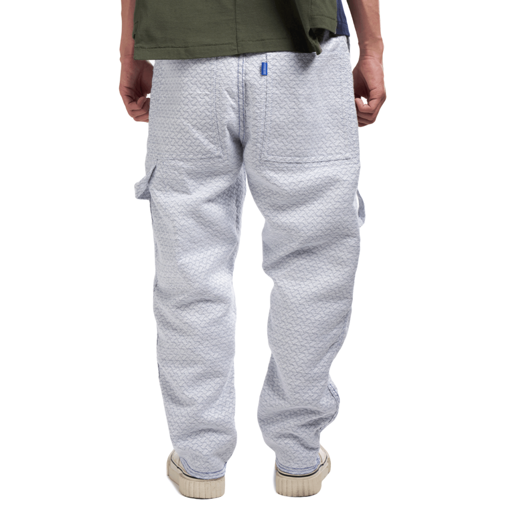 Block Denim Inside-Out Pants - Fortune WWD