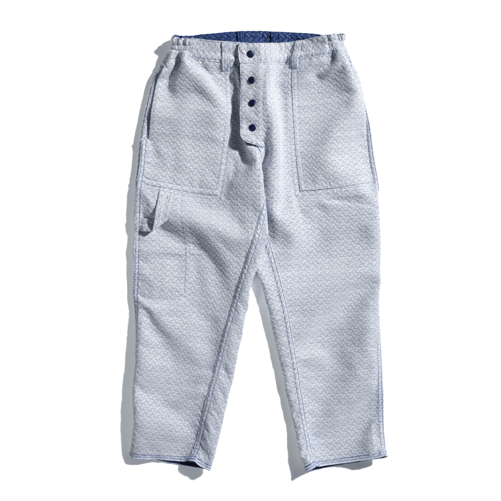 Block Denim Inside-Out Pants - Fortune WWD