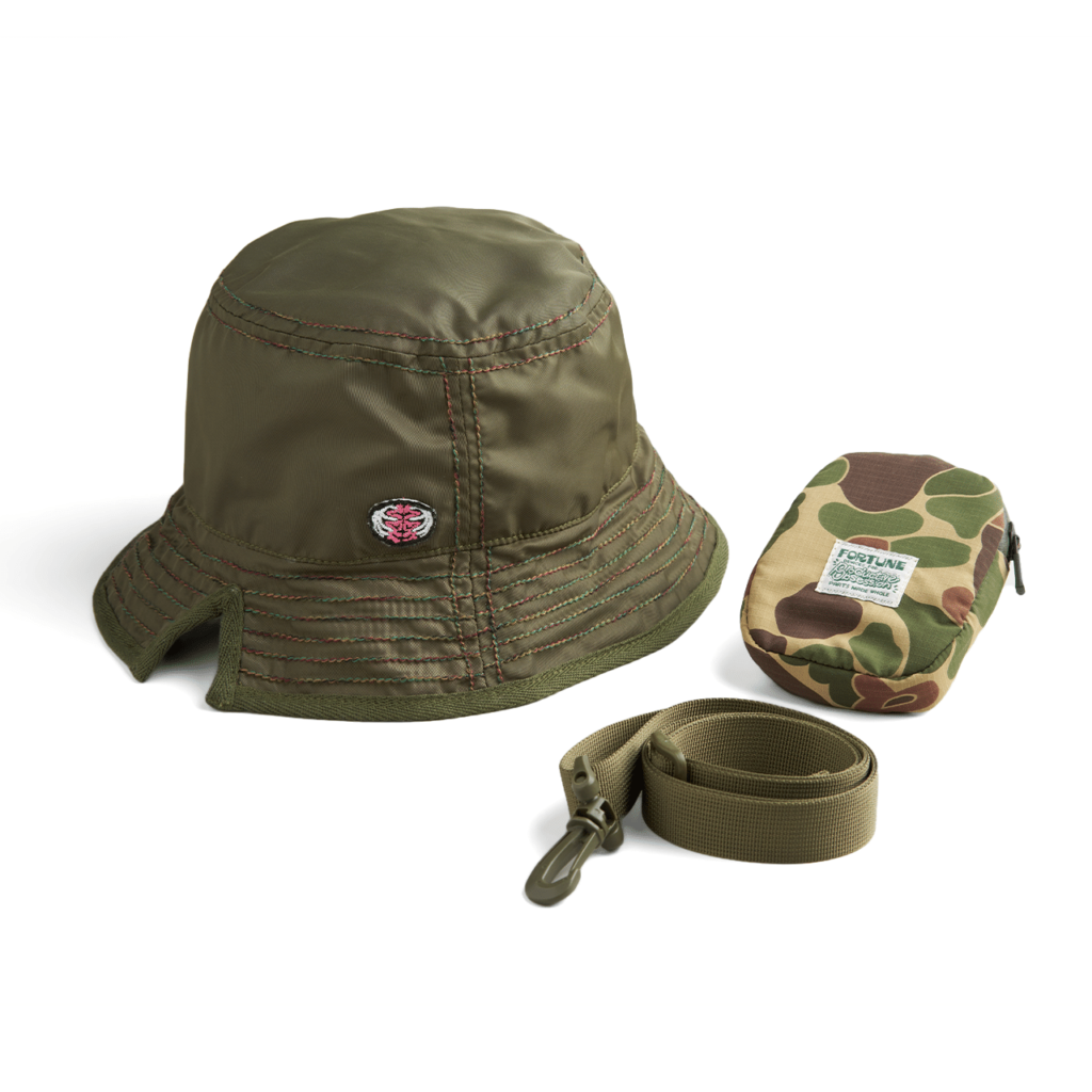 Reversible Frogskin Patchwork Hat - Fortune WWD