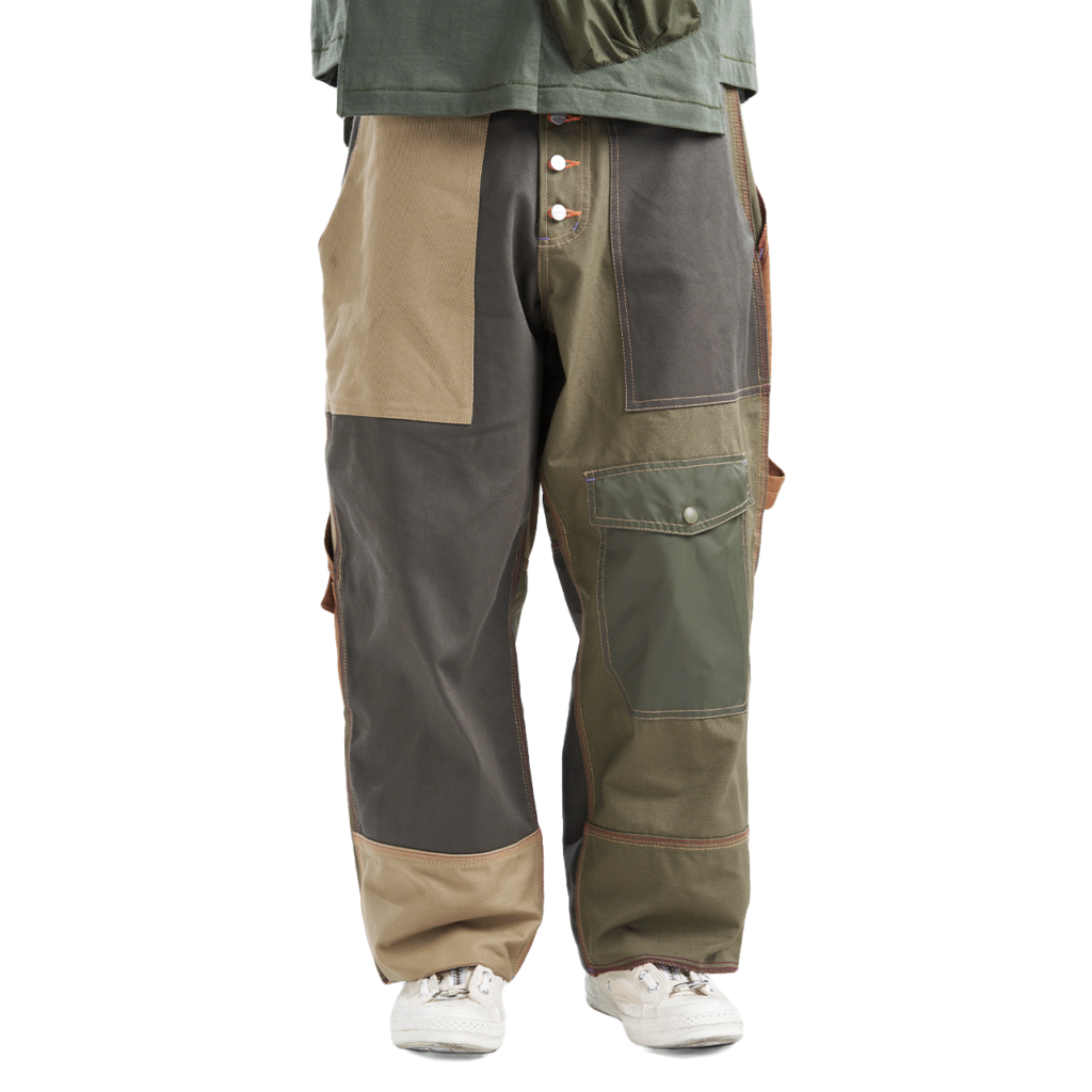 Patch Panel Carpenter Pants - Fortune WWD