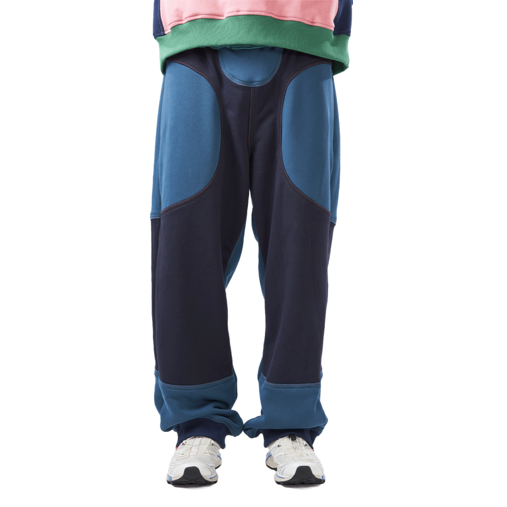 Multi-tone Wave Sweat Pants - Fortune WWD