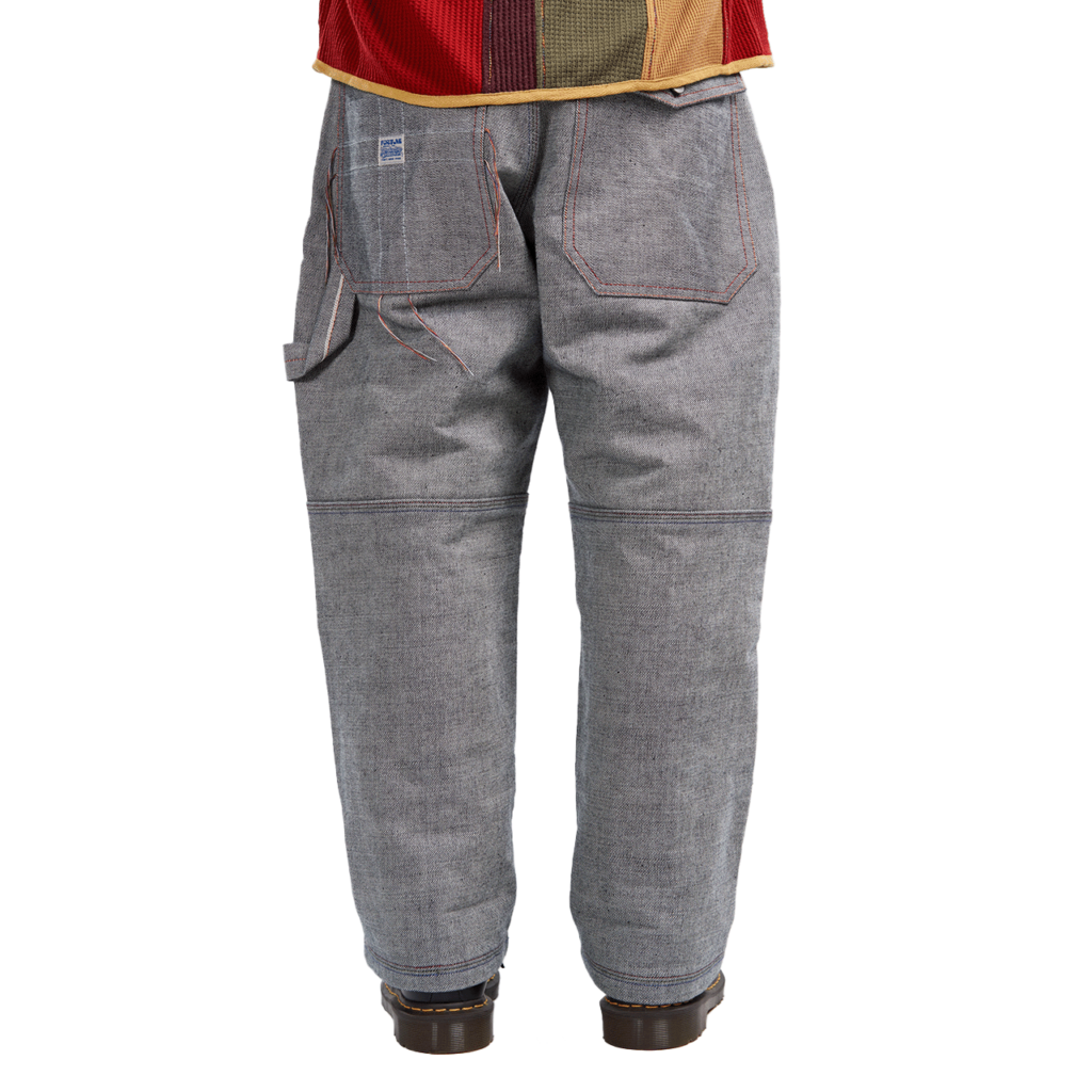 Reversed Selvedge Denim Double Knee Pants - Fortune WWD