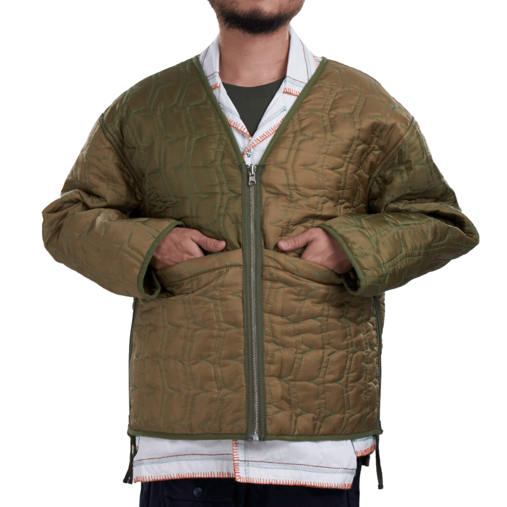 Reversible Nylon Ripstop BrainQuilt® Liner Jacket - Fortune WWD