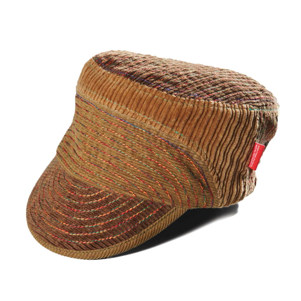 Flat Top Corduroy Cap - Fortune WWD