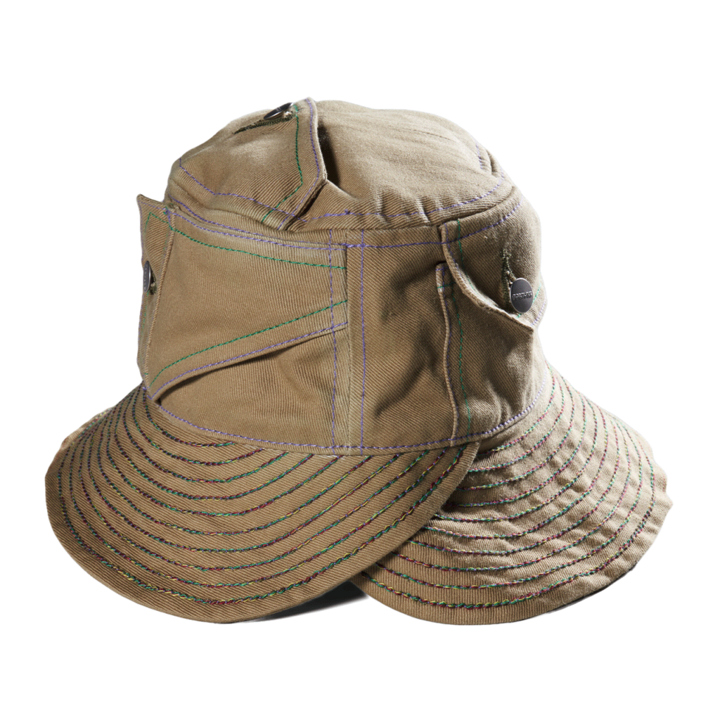 Selvedge Patch Pocket Bucket Hat - Fortune WWD