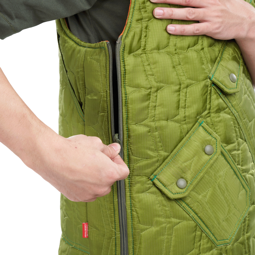 Reversible BrainQuilt® Liner Vest - Fortune WWD
