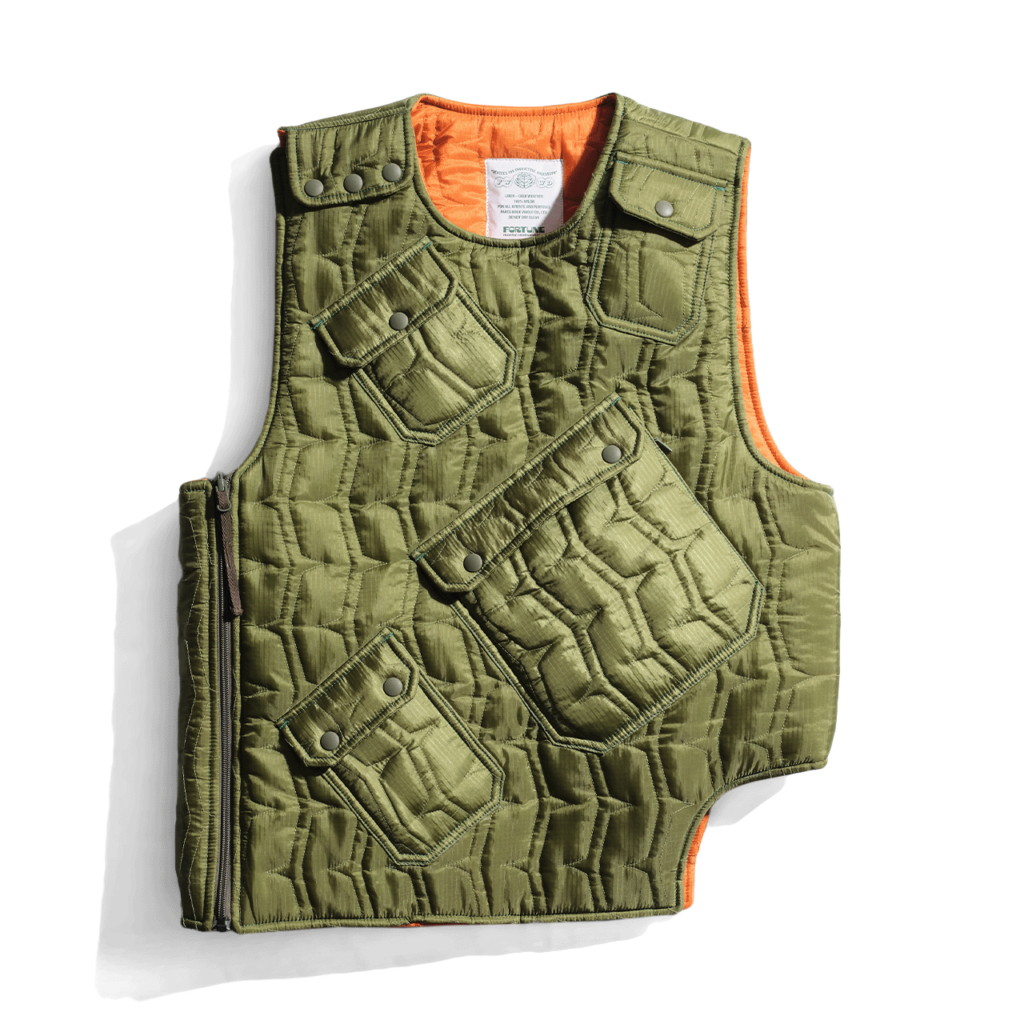 Reversible BrainQuilt® Liner Vest - Fortune WWD