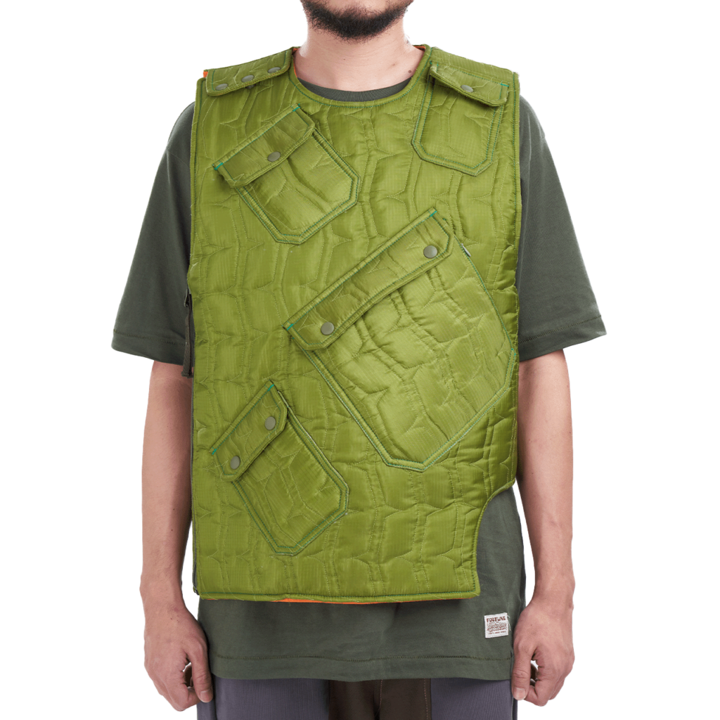Reversible BrainQuilt® Liner Vest - Fortune WWD