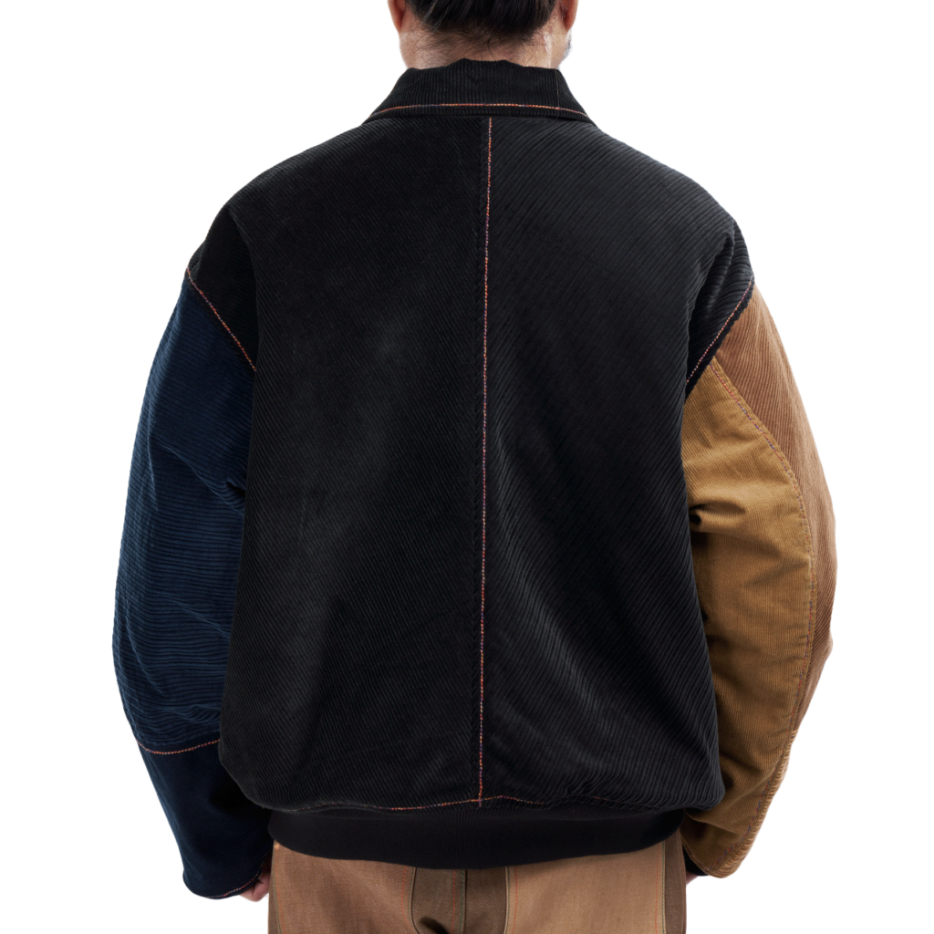 Reversible Patchwork Down Jacket - Fortune WWD