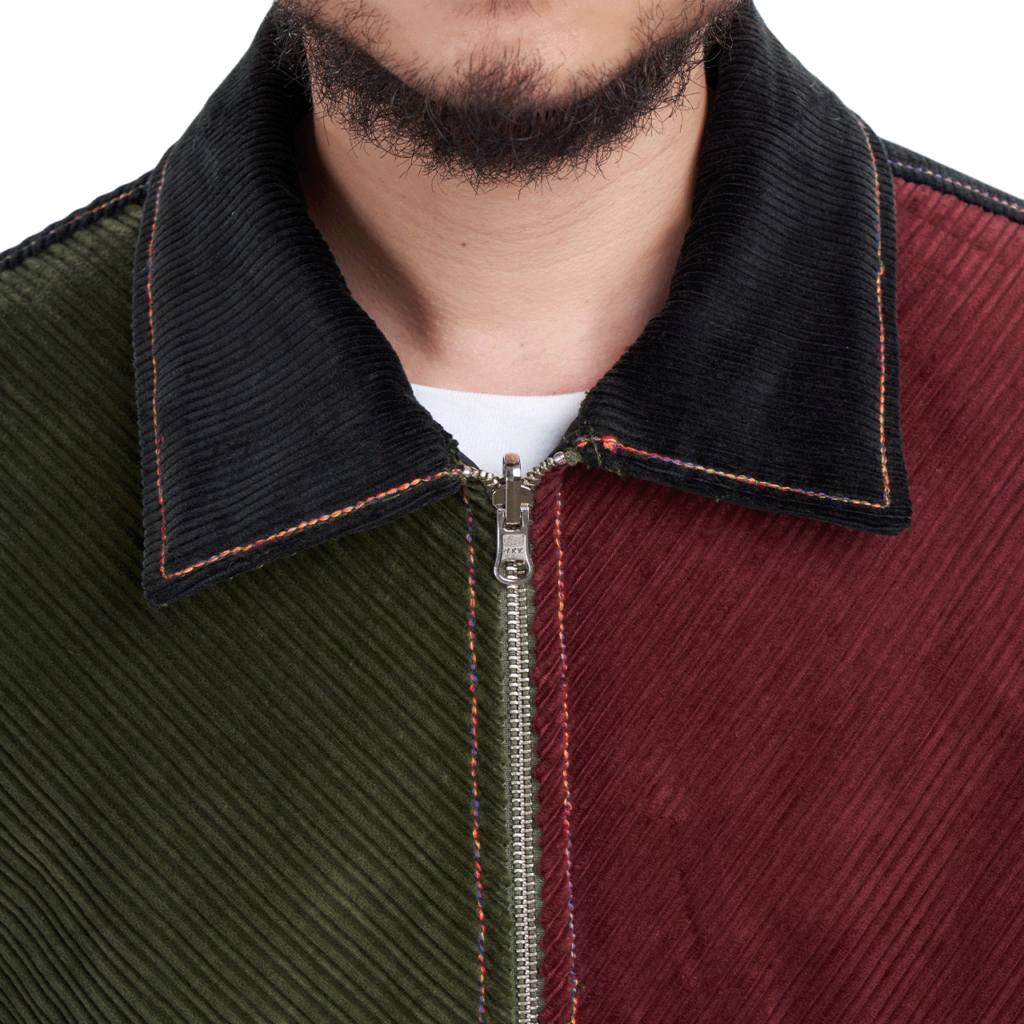 Reversible Patchwork Down Jacket - Fortune WWD