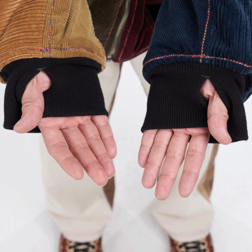 Reversible Patchwork Down Jacket - Fortune WWD