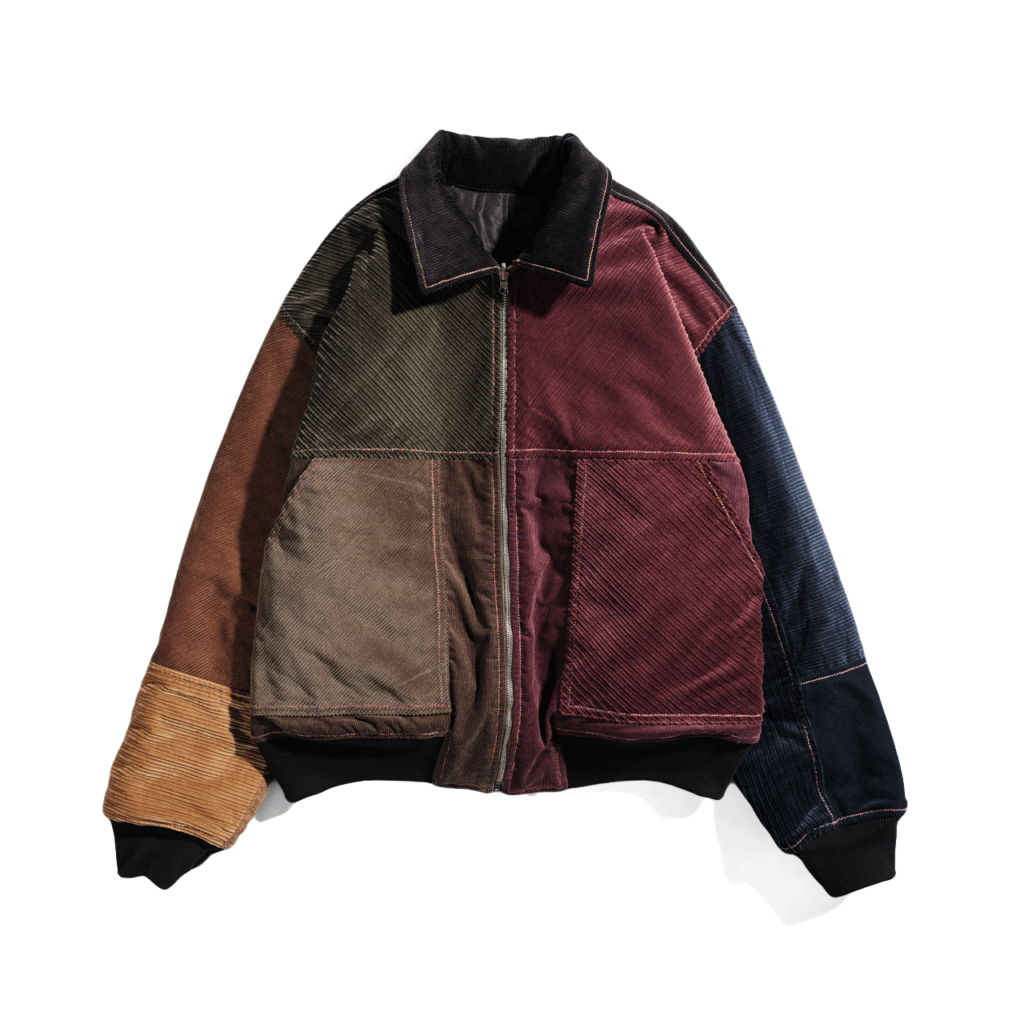 Reversible Patchwork Down Jacket - Fortune WWD