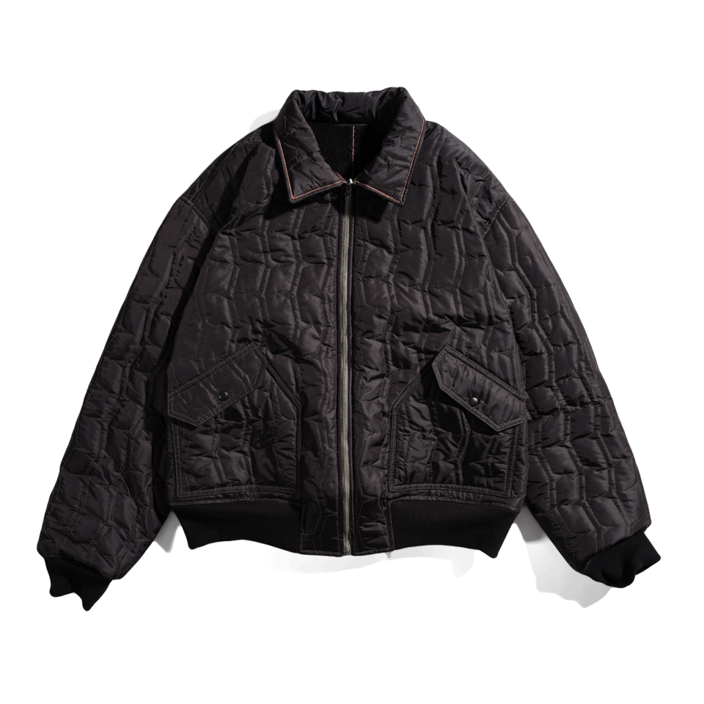 Reversible Patchwork Down Jacket - Fortune WWD