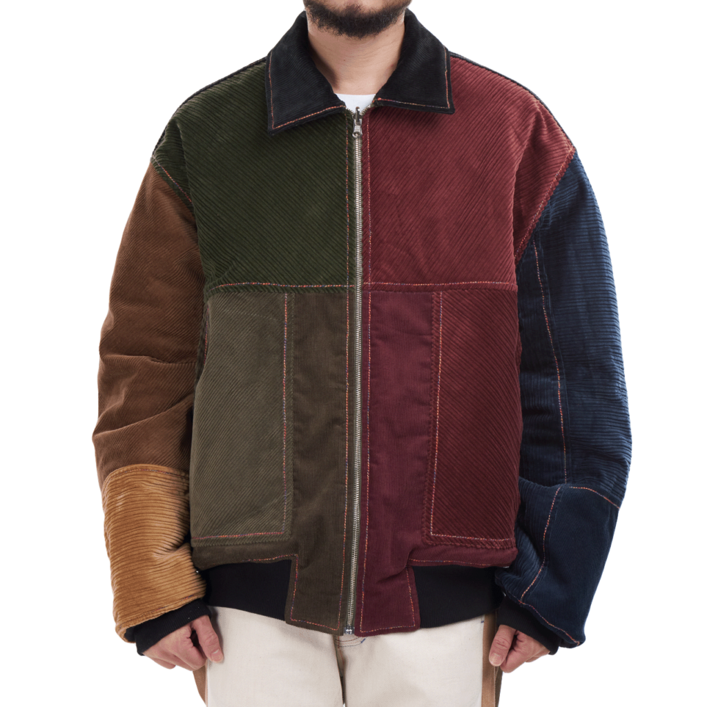 Reversible Patchwork Down Jacket - Fortune WWD