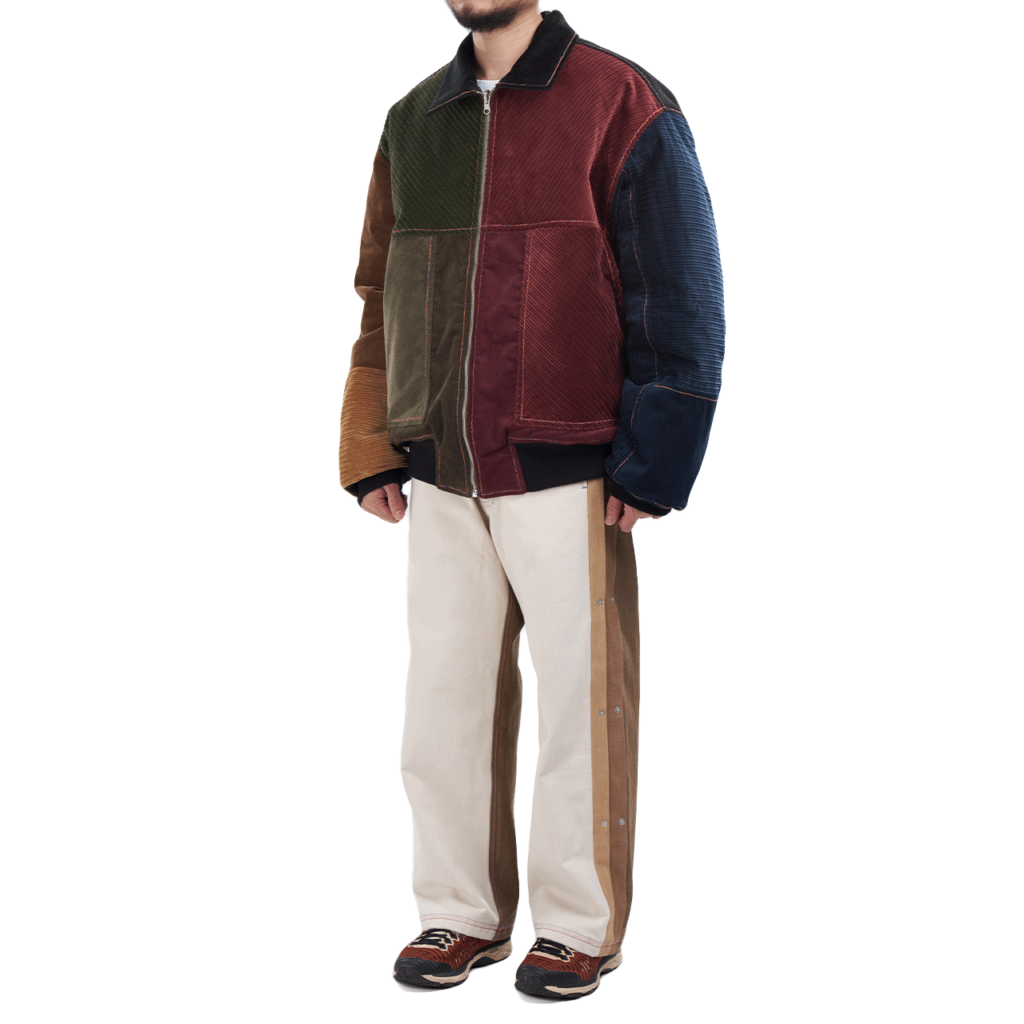 Reversible Patchwork Down Jacket - Fortune WWD
