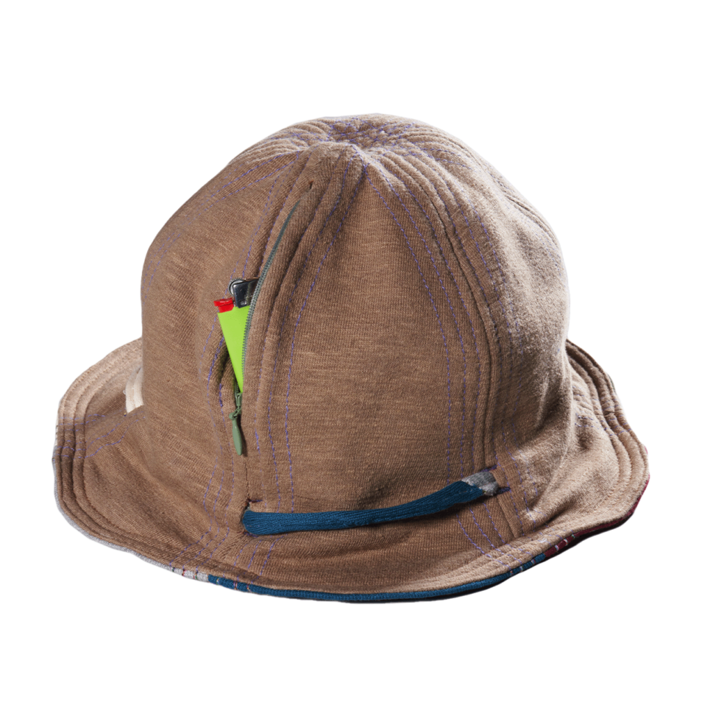 Reversible Patch-Panel Tulip Head Pouch - Fortune WWD