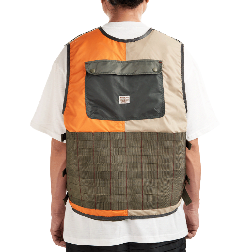 Multi-Tone Reversible Nylon Hunting Vest - Fortune WWD